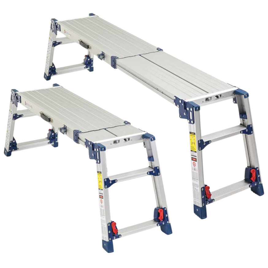 Adjustable Work Platform | Lightweight Folding Access Platform
