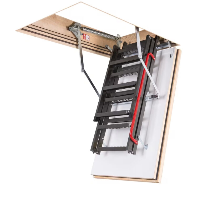 FAKRO LMF60 Fire Resistant Metal Folding Loft Ladder and Hatch – 60 ...
