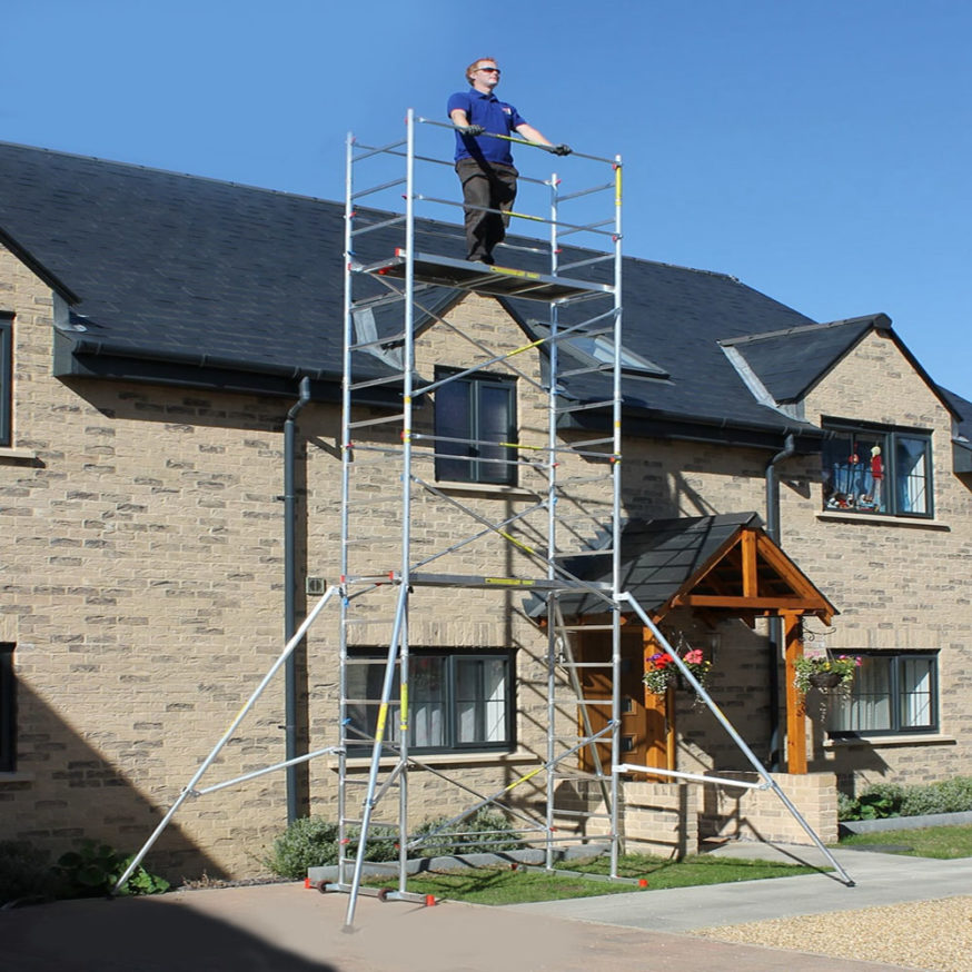 MI TOWER+ – Advanced Two-Man Scaffold Tower - Industry Supplies
