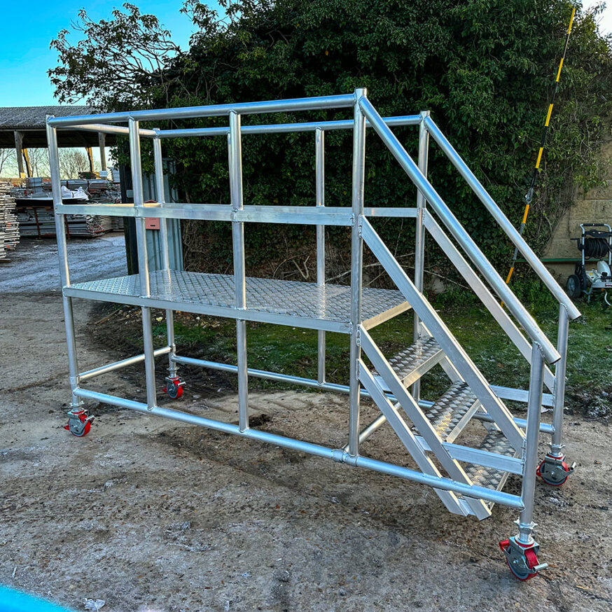 Work Platforms In Aluminium Or Steel - Made To Order - Industry Supplies