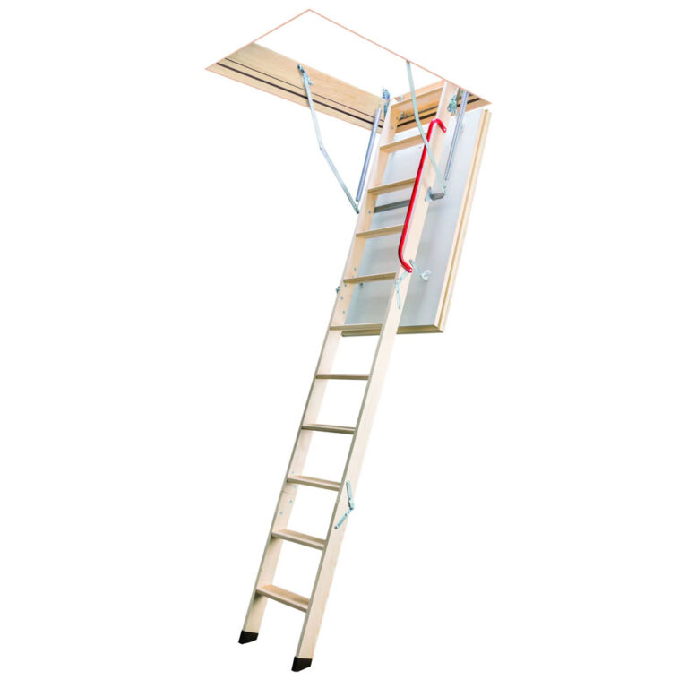 FAKRO LTK Energy Highly Insulated Folding Wooden Loft Ladder - Industry ...