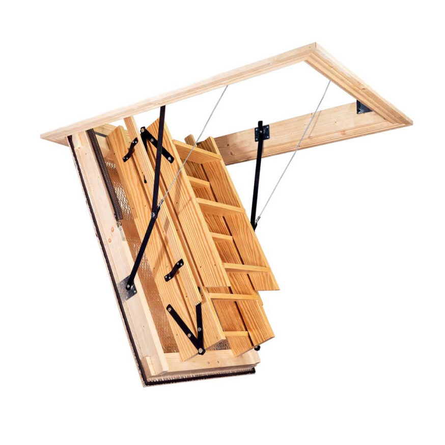 Semi-Automatic Heavy Duty Stira Folding Attic Stairs – Built for ...