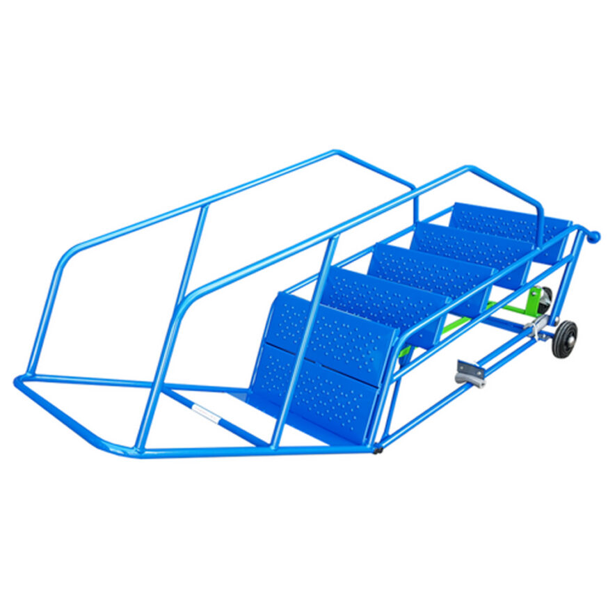 Knock Down Mobile Step – Heavy-Duty Industrial Access Steps - Industry ...