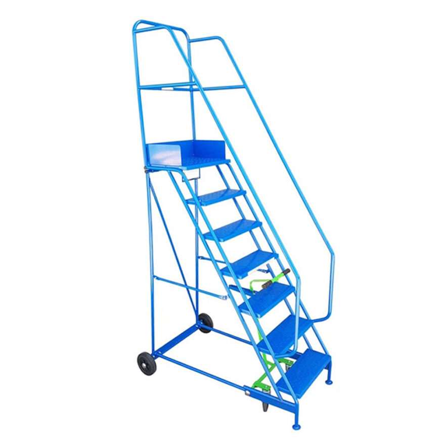 Knock Down Mobile Step – Heavy-Duty Industrial Access Steps - Industry ...